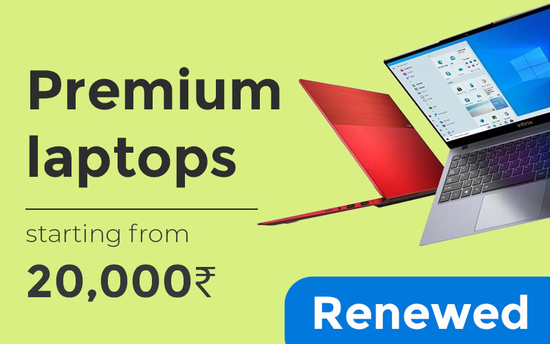 Buy Premium Refurbished laptop starting at just 20,000 – e-furbished